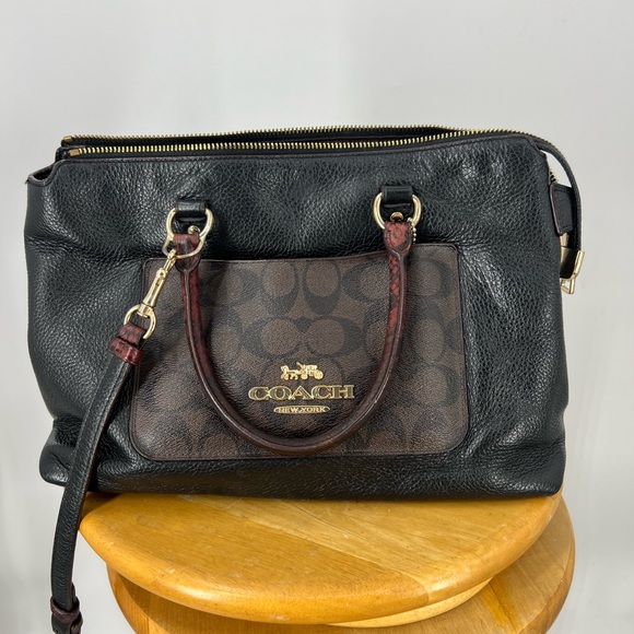 Coach | Bags | Coach Emma Signature C Crossbody Satchel | Poshmark